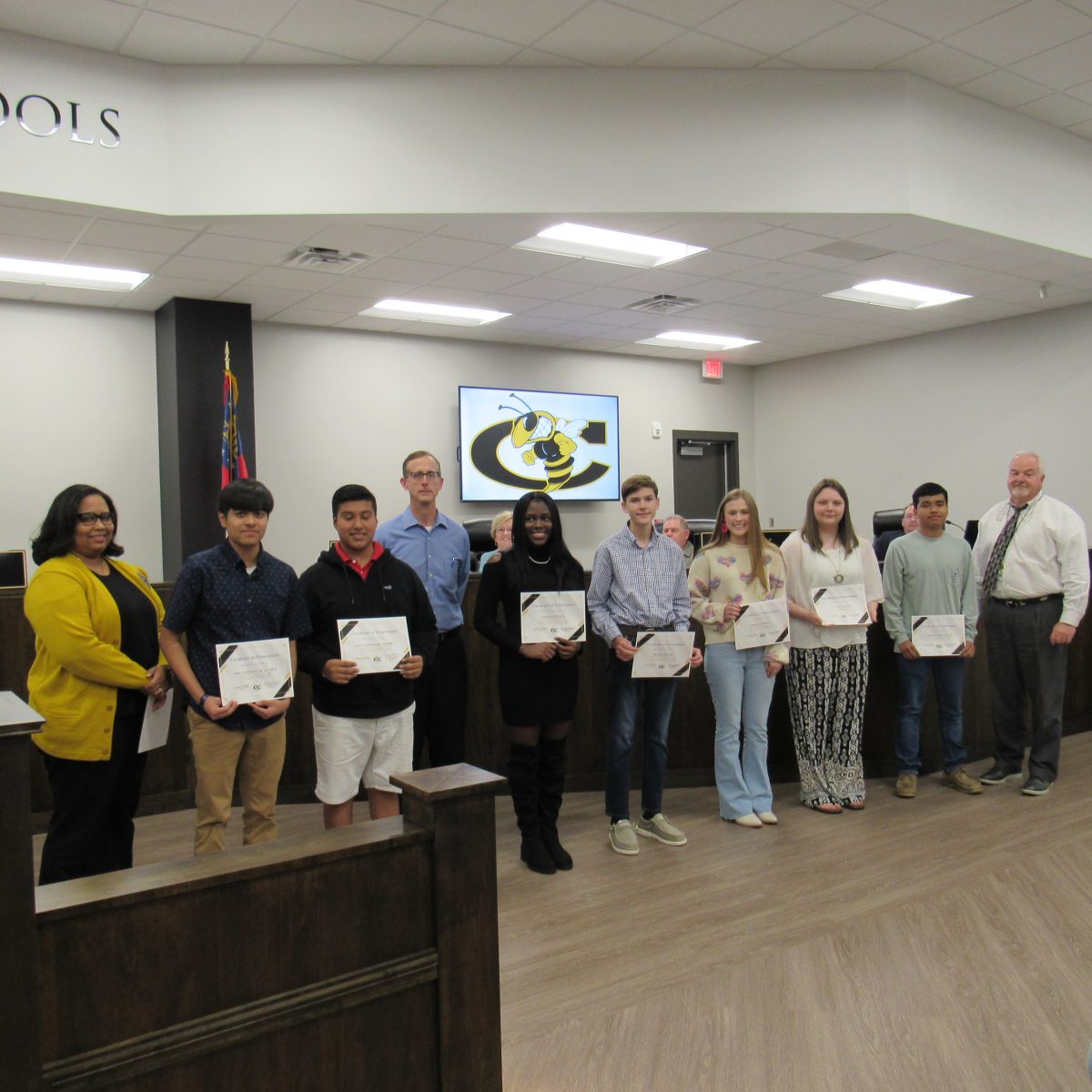 Cook High School honors outstanding students and staff – Adel News ...